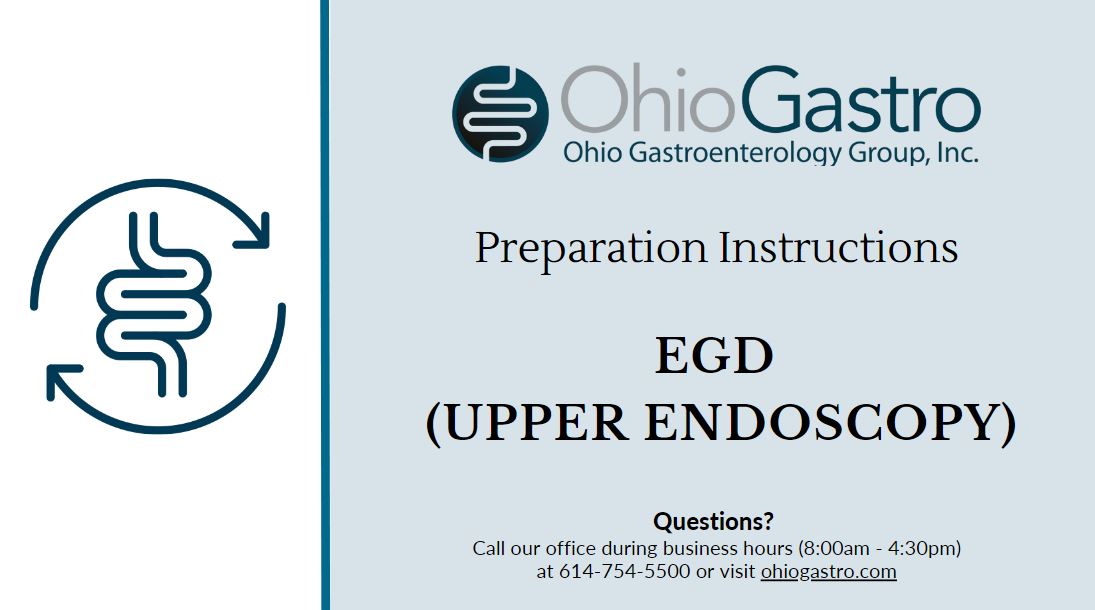 Upper Endoscopy Procedure Prep